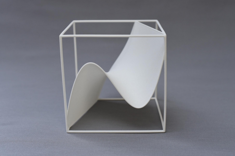 A 3d graph of a cubic function – mathematical sculptures by MO-Labs